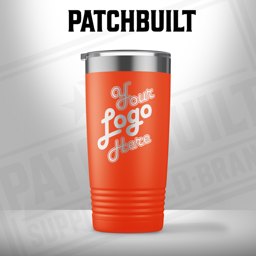 Custom Engraved Logo Stainless Steel Tumblers – PatchBuilt