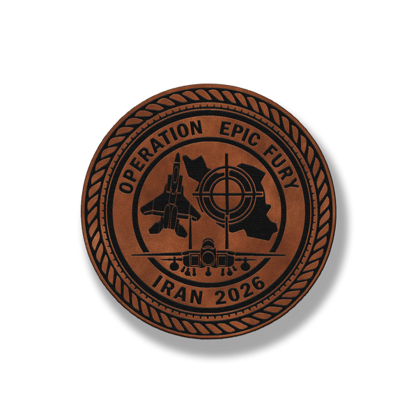 Operation Epic Fury – Commemorative Emblem Leatherette Morale Patch ...