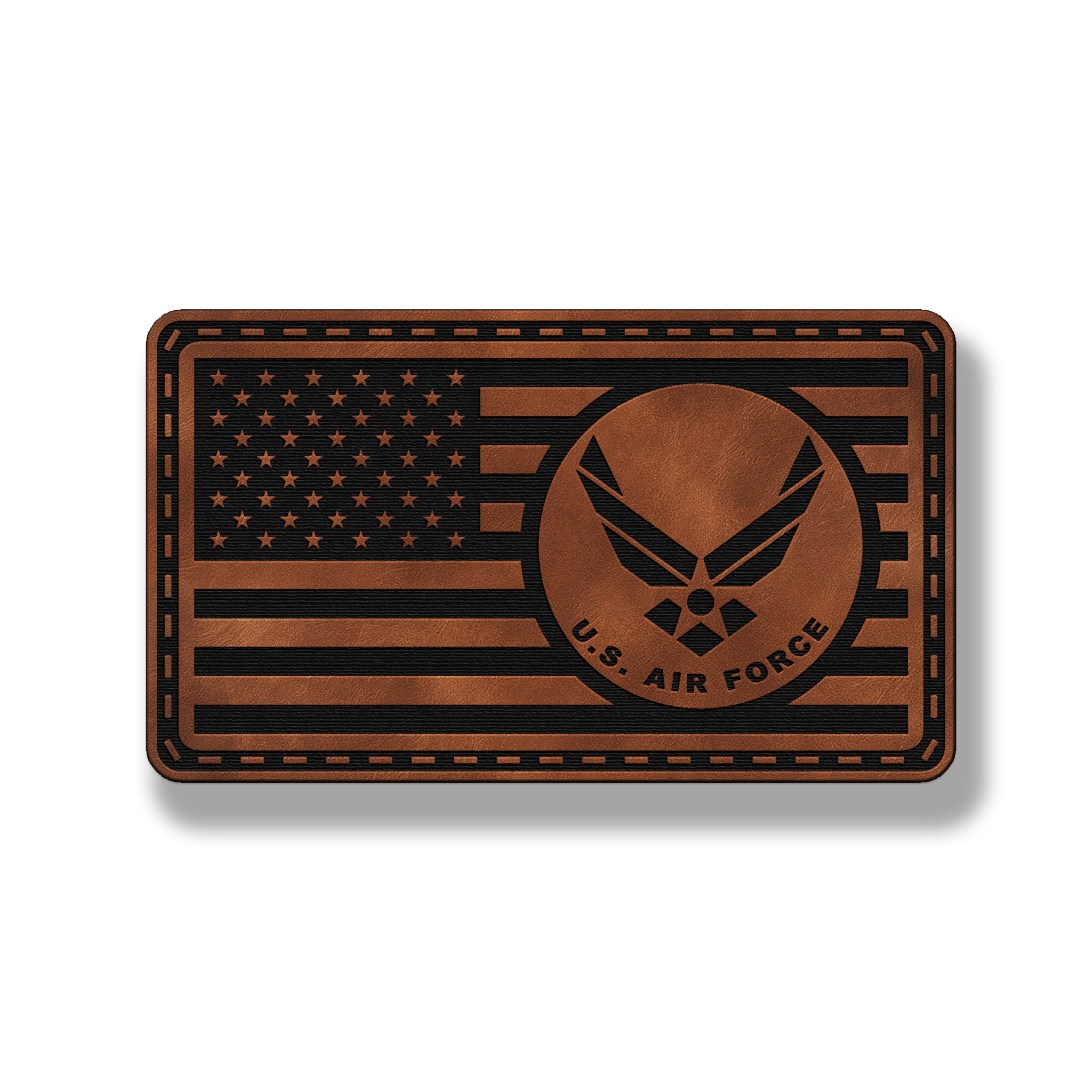 U.S. Air Force Flag Patch – Leatherette Morale Patch – PatchBuilt