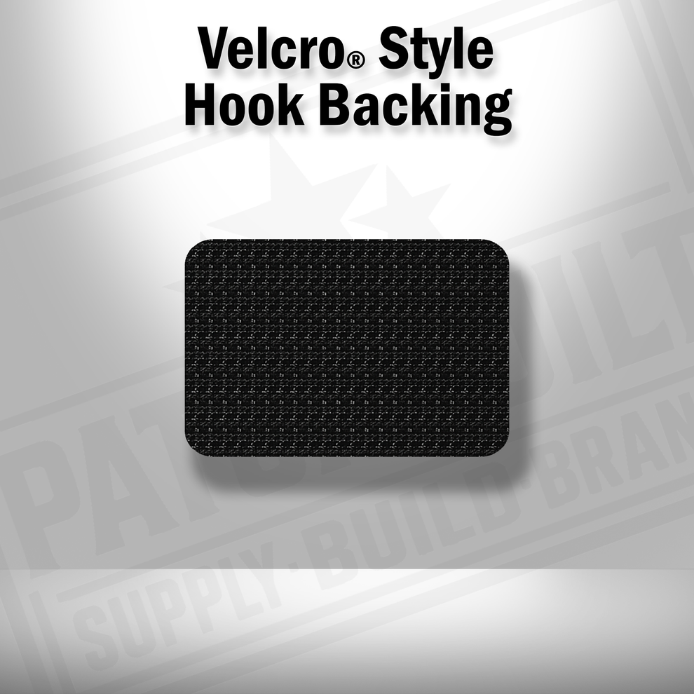 Hello My Name Is - Leatherette Patch – PatchBuilt